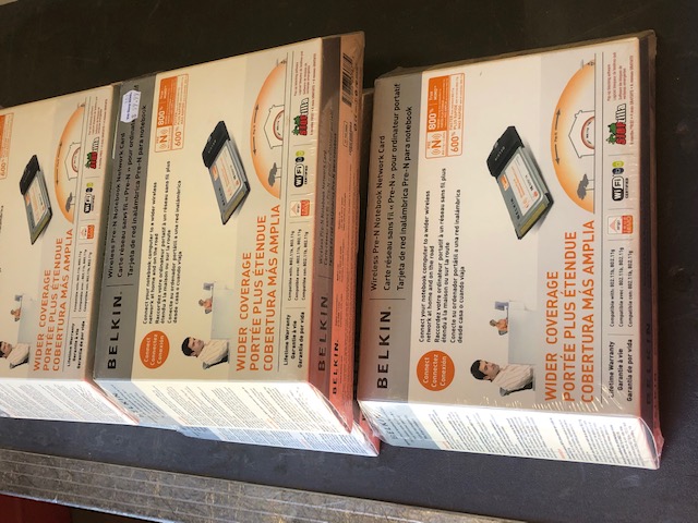 Belkin Wireless Pre-N Notebook Network Card | Property Room