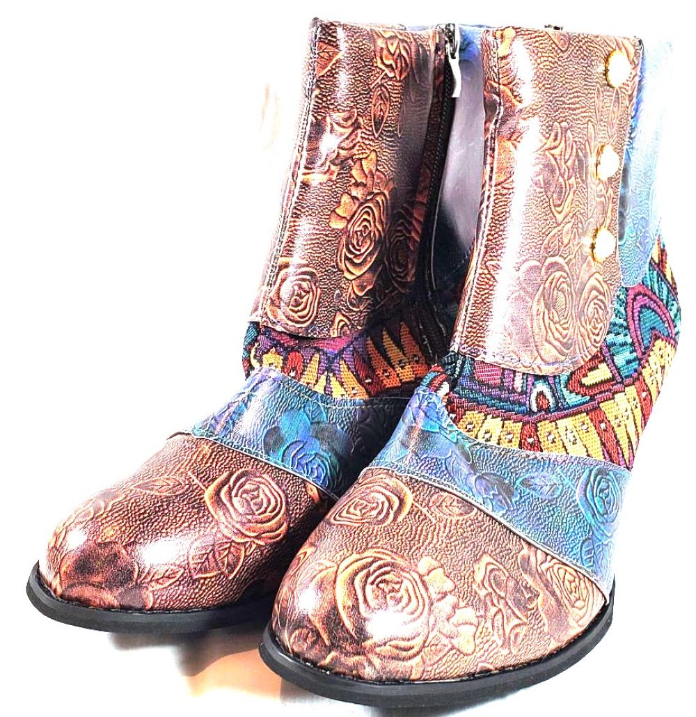 Ladies Chunky Heel Ankle Boots Size 42 | Property Room