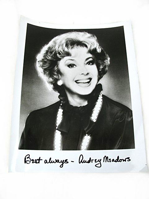 Autographed Photo of Audrey Meadows | Property Room