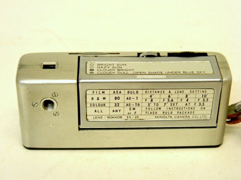1960 Minolta 16P Camera | Property Room