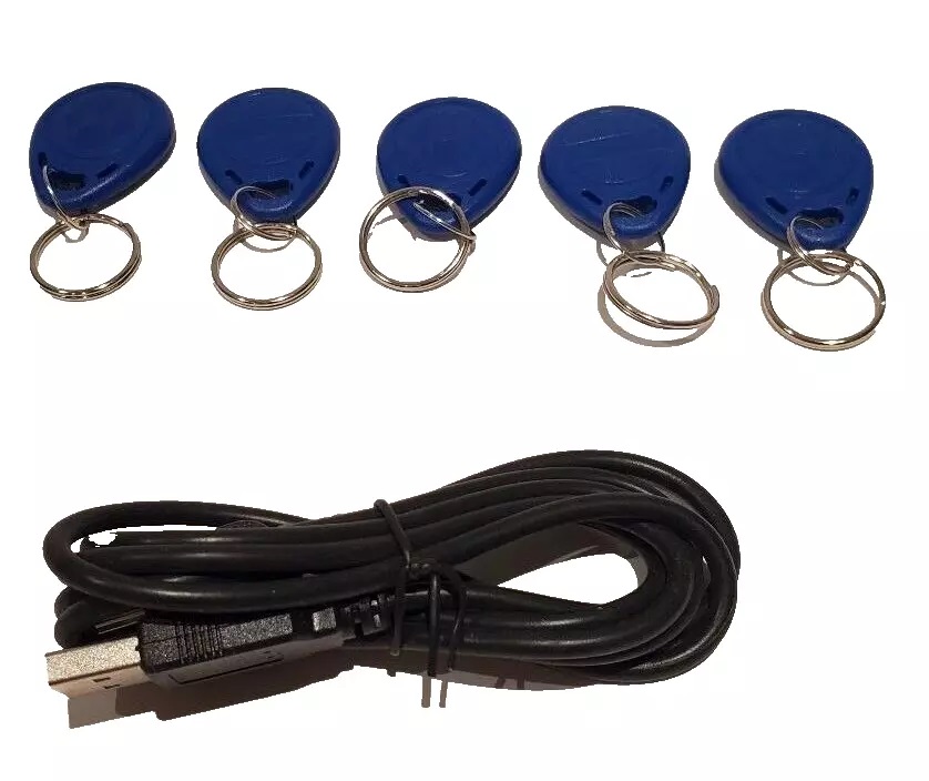 Smart USB RFID IC/ID Card Reader NFC Read Write 13.56MHz 125KHz 1 Card ...