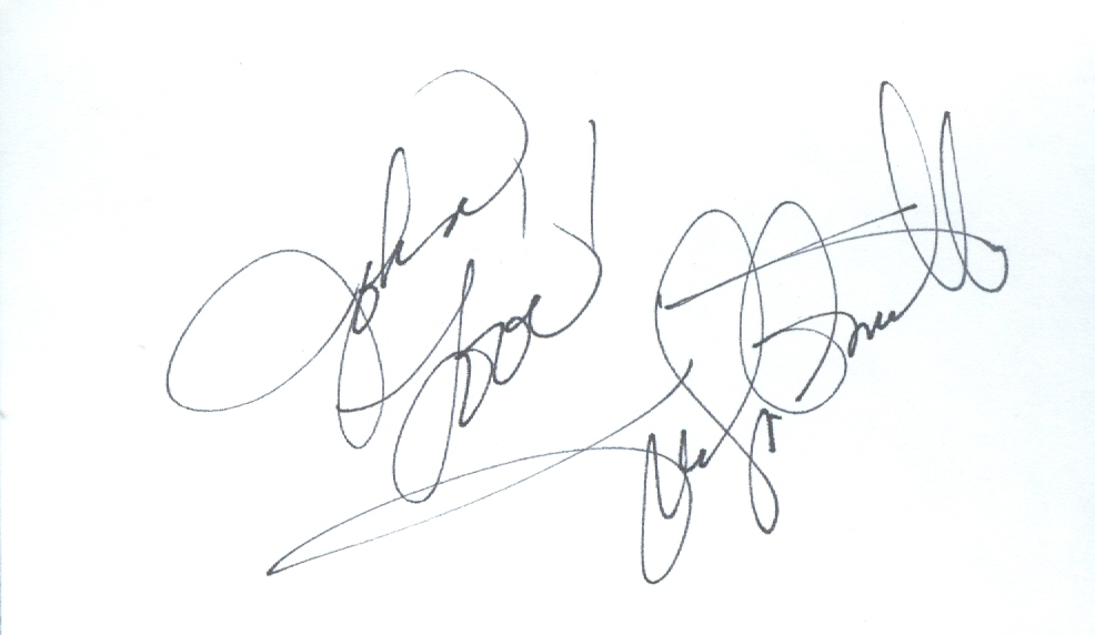 Jaclyn Smith Actress Charlie's Angels Signed Autographed 3x5 Index Card ...