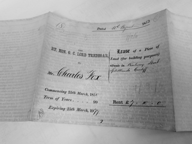 1883 (Over 100 Year Old Land Deed) | Property Room