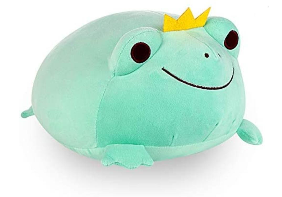 Mint Green Super Soft Frog Flush Stuffed Animal | Property Room