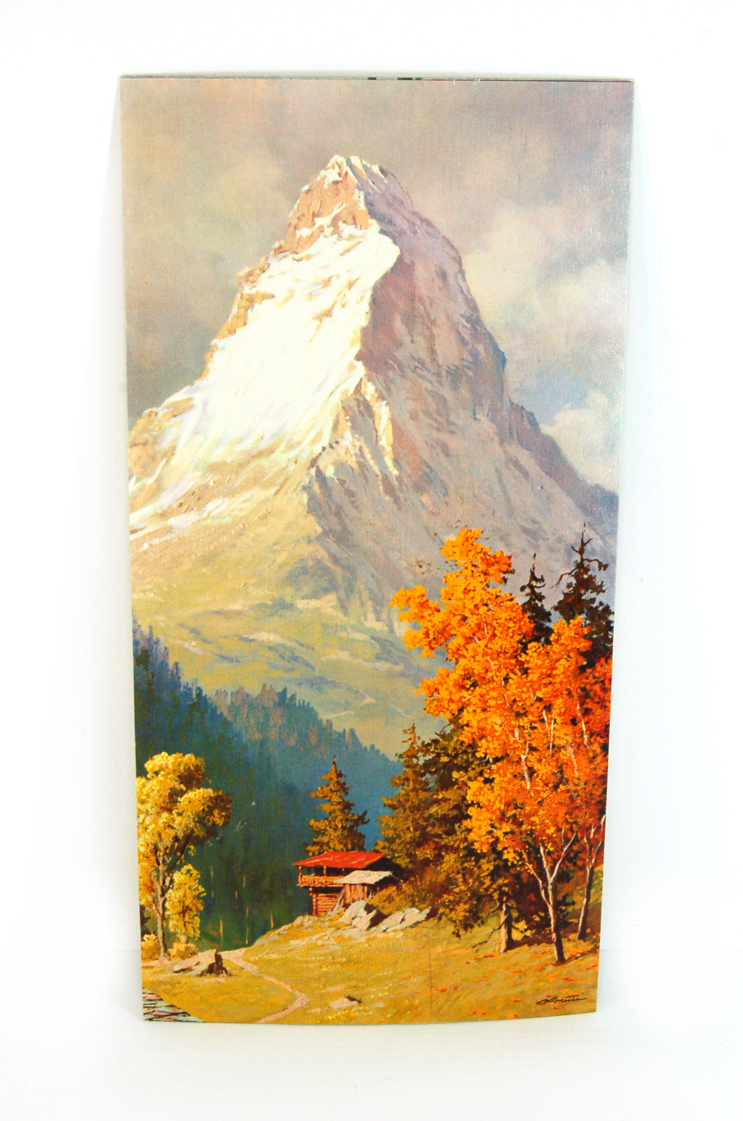 Fine Lithograph "ALPINE SLOPE" By Monetti | Property Room