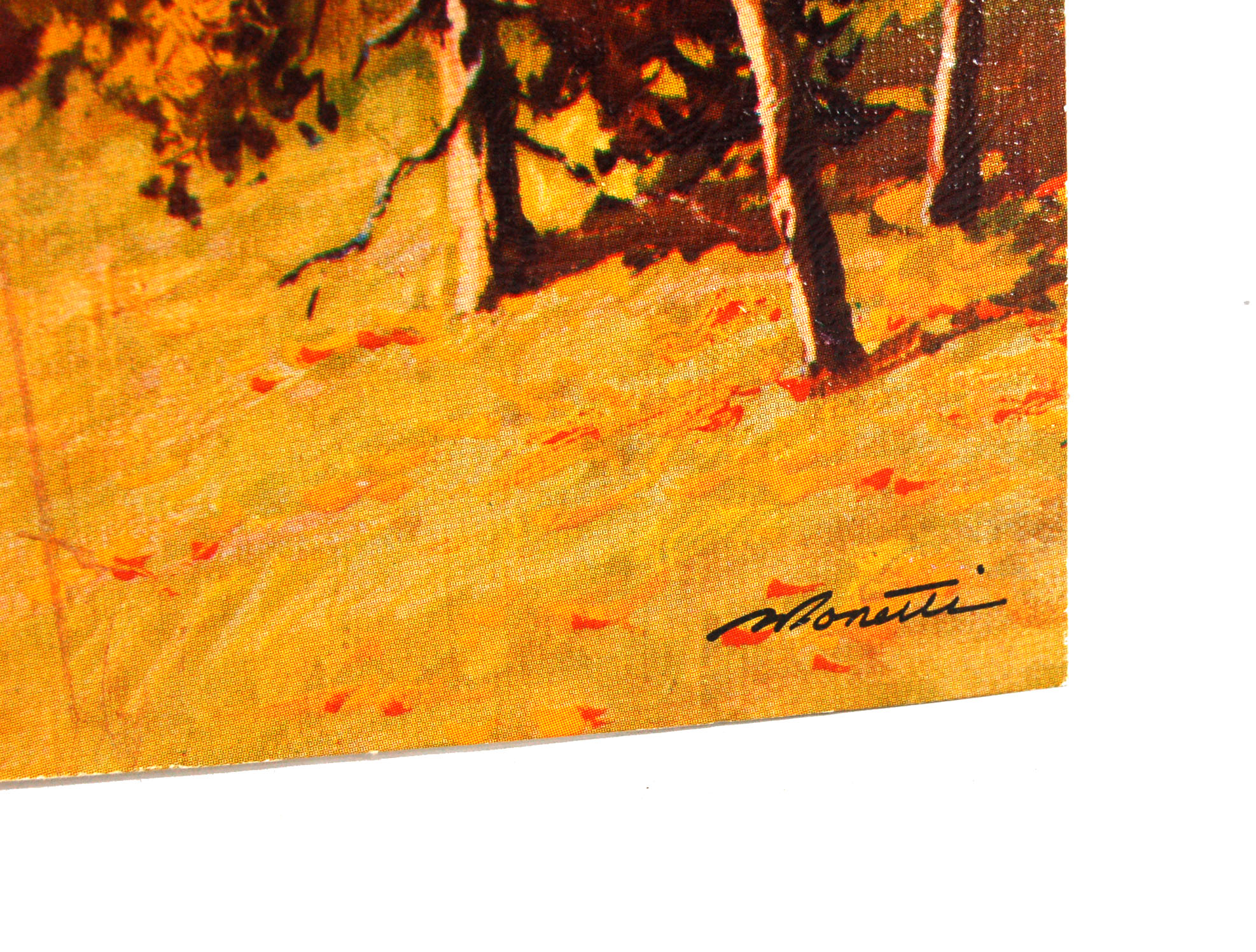 Fine Lithograph "ALPINE SLOPE" By Monetti | Property Room