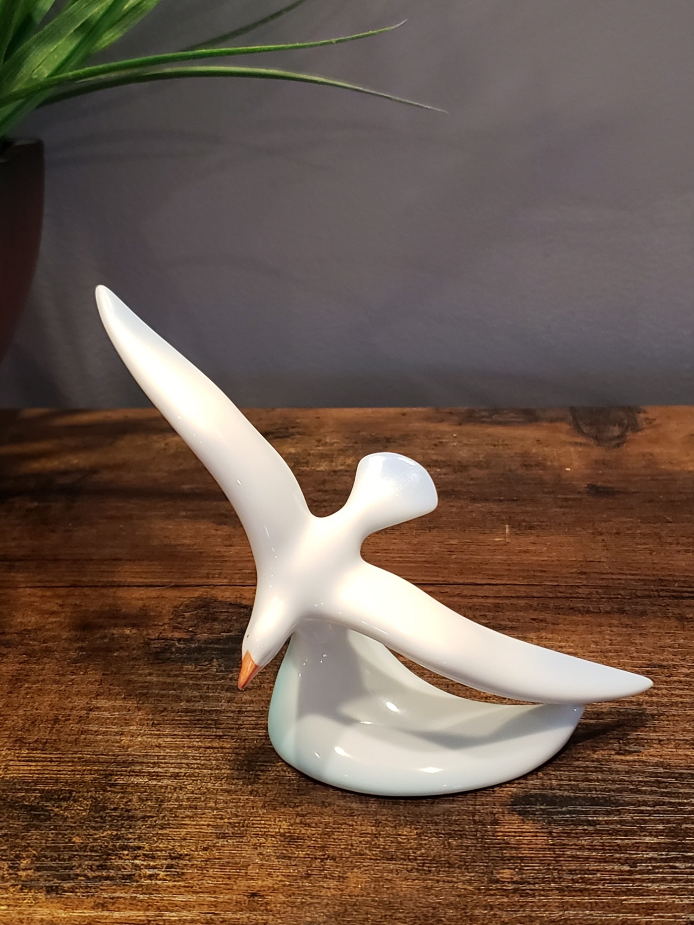 Hollohaza Hungary 1831 Vintage Hand Painted Porcelain Sea Gull In ...