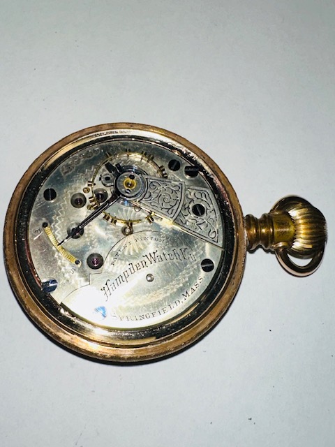 Hampden Pocket Watch c1887 Working | Property Room