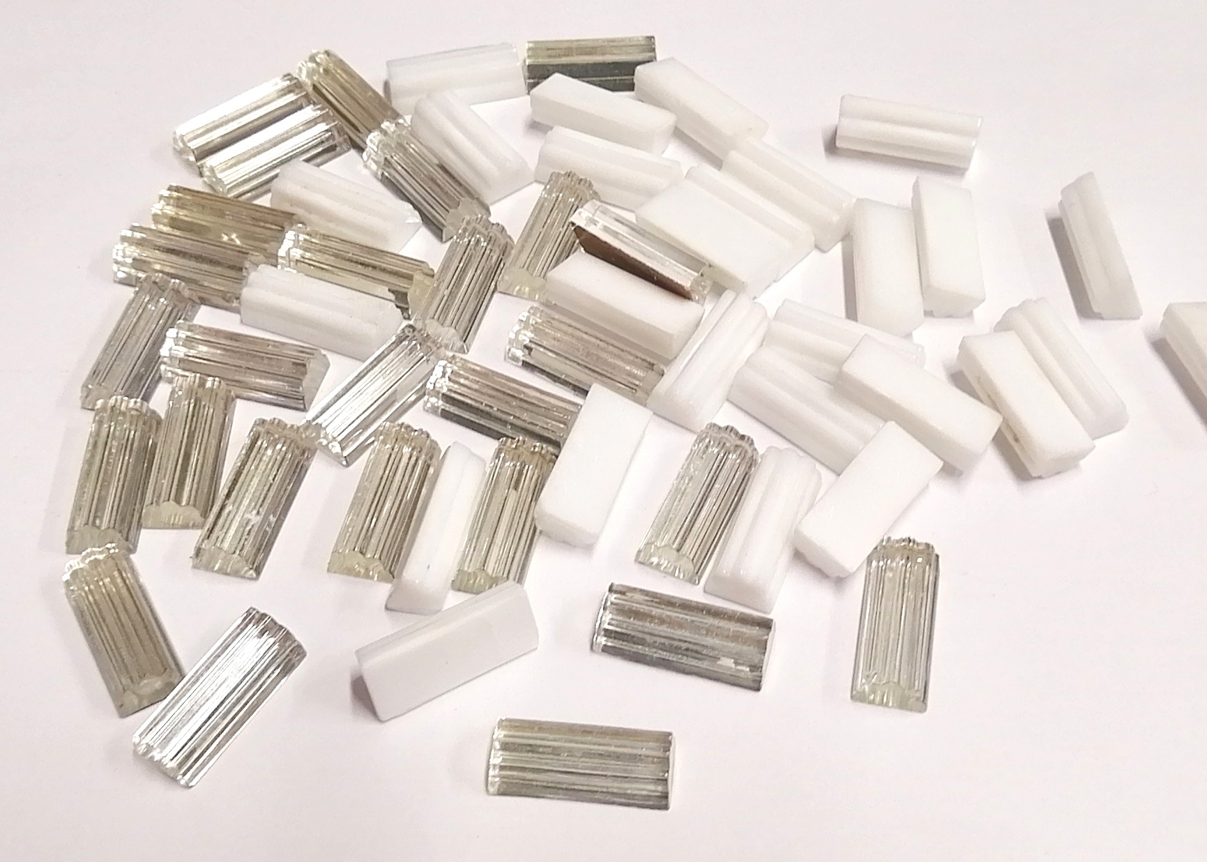 Unclaimed Box of Ribbed Crystals West Germany 1970's | Property Room