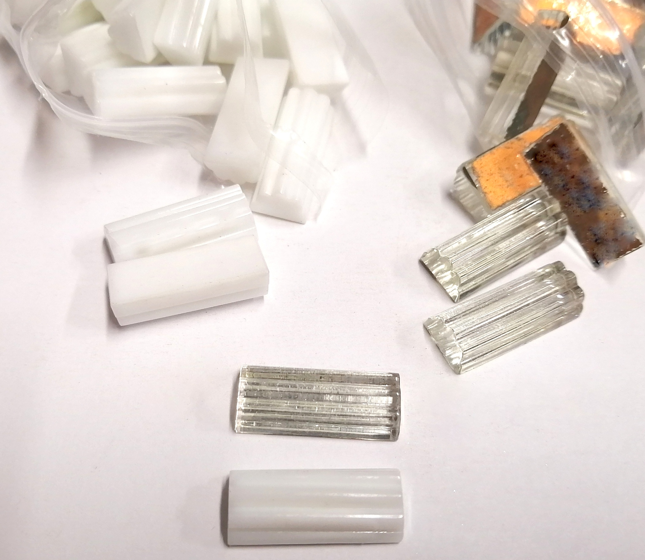 Unclaimed Box of Ribbed Crystals West Germany 1970's | Property Room