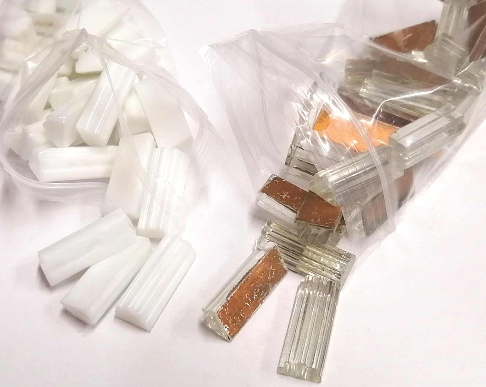 Unclaimed Box of Ribbed Crystals West Germany 1970's | Property Room