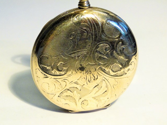 Elbico 19 Jewel Gold Plated Pocket Watch | Property Room