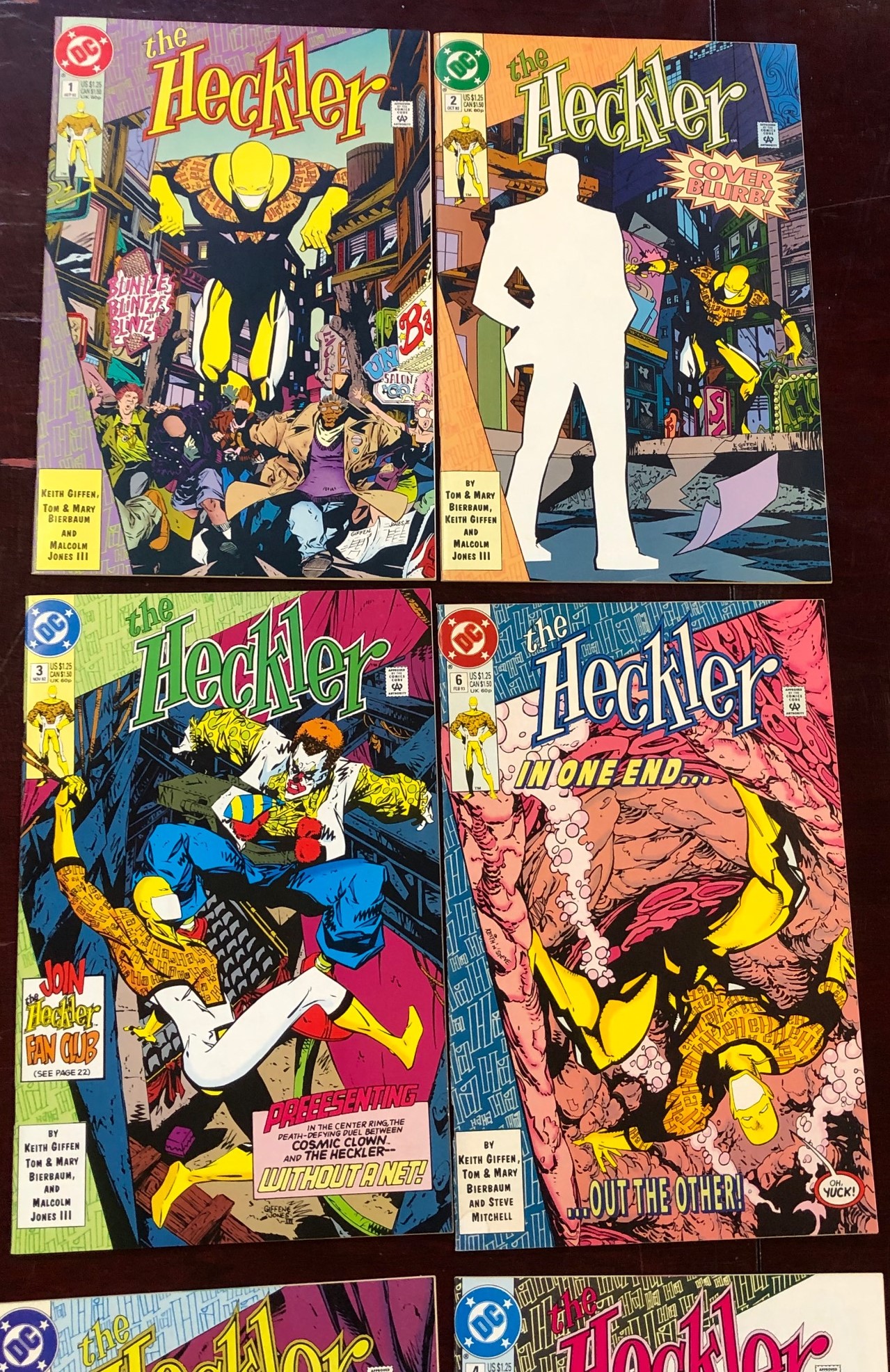 Heckler Comic Books 6 Comics | Property Room