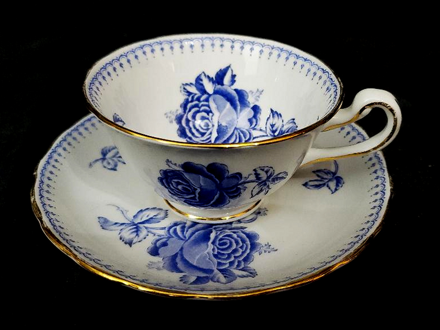 Vintage Royal Chelsea English Bone China Tea Cup and Saucer | Property Room