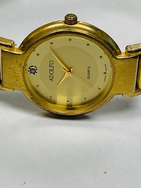 Adolfo Quartz Watch | Property Room