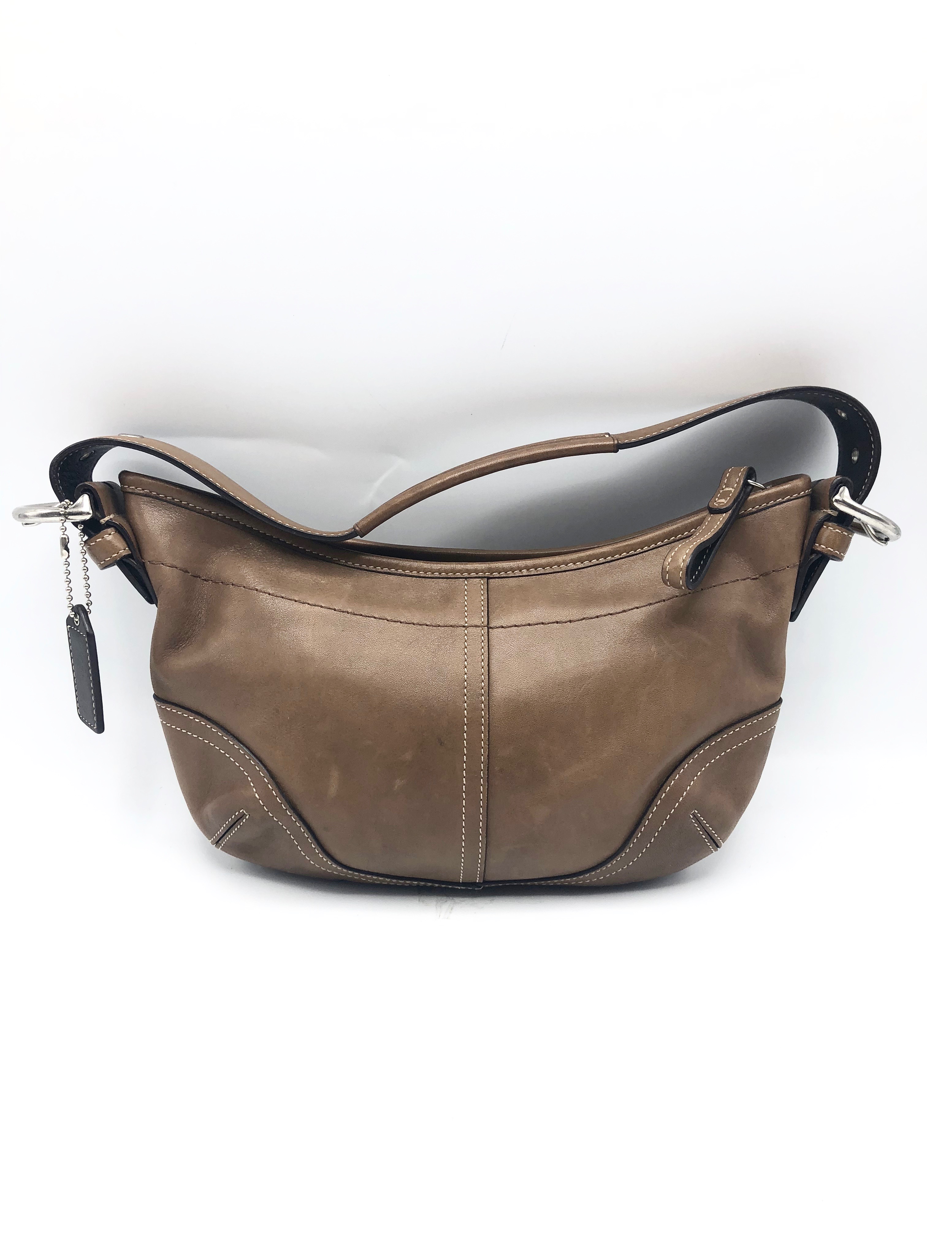 Coach Soho #9541 Brown Leather Hobo Bag Retail $195 | Property Room