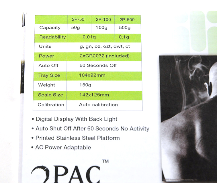 2PAC Infyniti Professional Digital Scale | Property Room