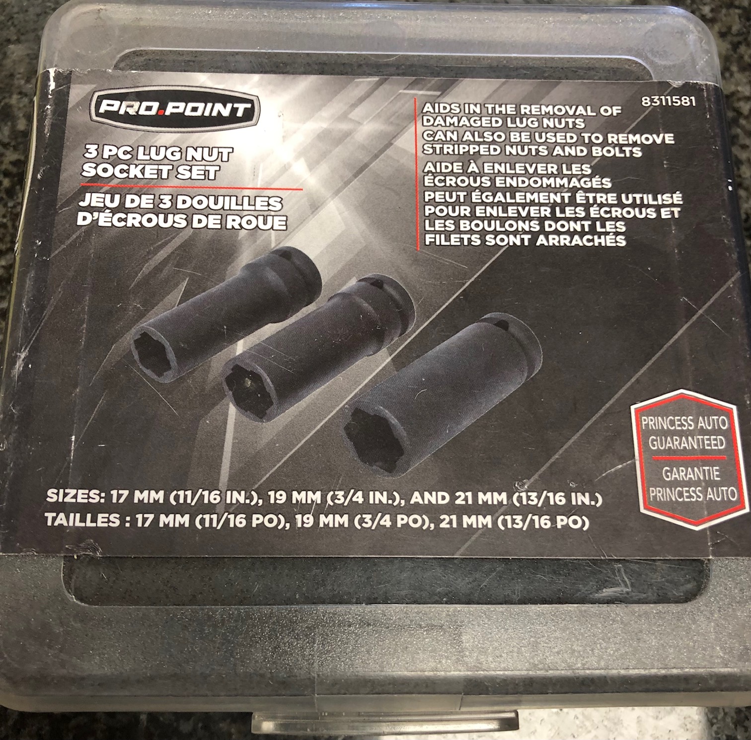 Lug Set 3 Pieces by Pro Point | Property Room