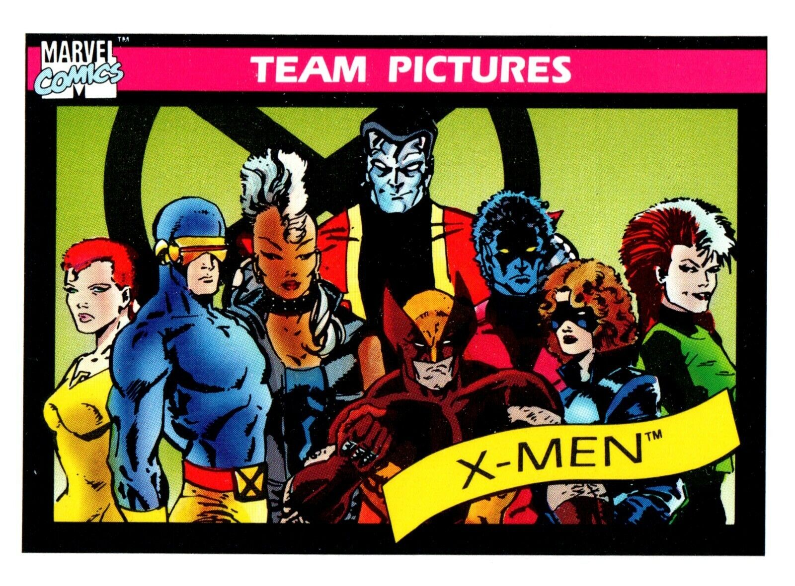 1990 Impel Marvel Universe Series 1 Team Picture X-MEN #140 | Property Room