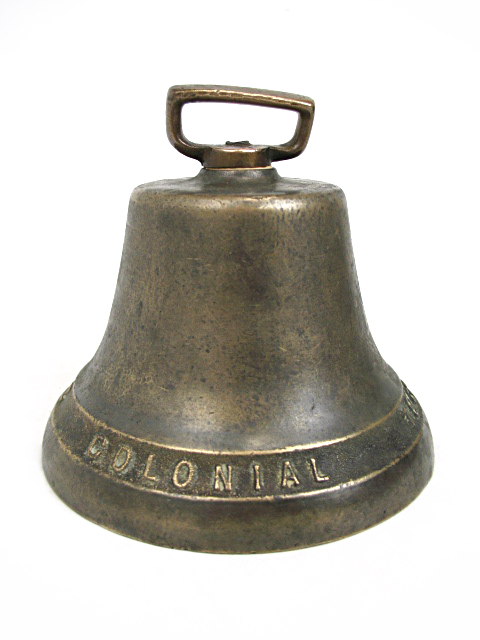 Bronze Colonial Bell - 1918 | Property Room