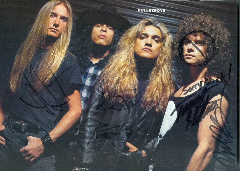 BulletBoys Band 4 Members Signed Autographed 8x10 Photo w/coa $400 ...