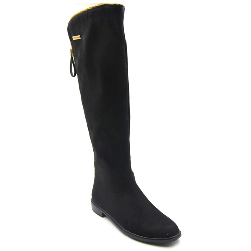 Boots: Women's Black Suede Boots by Dusaka Sz 7 - Retail $180.00 ...
