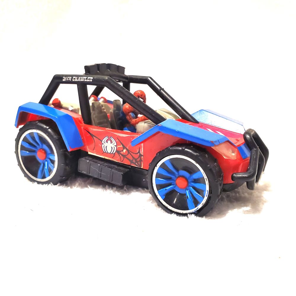 2009 Marvel Spider-Man Mud Buster Vehicle Battery Operated with Lights ...