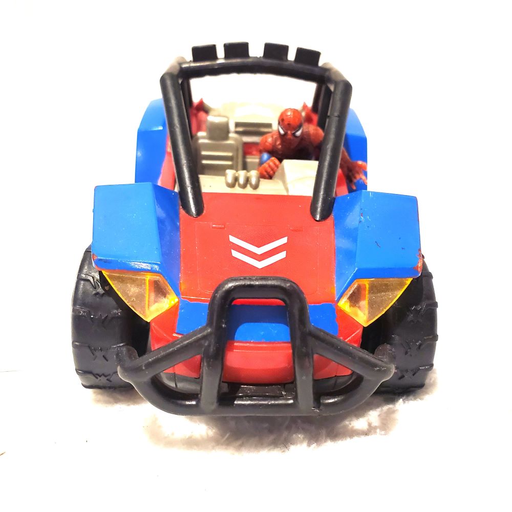 2009 Marvel Spider-Man Mud Buster Vehicle Battery Operated with Lights ...