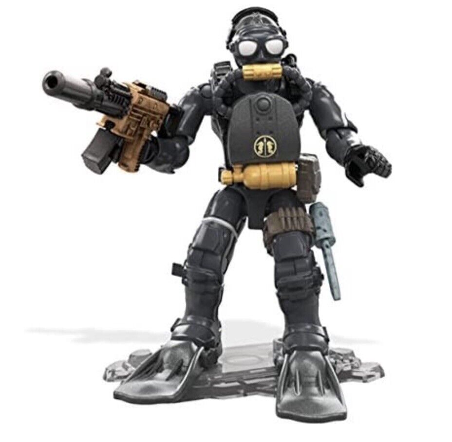 Mega Construx Call of Duty Specialists Series 1 Combat Diver Mini ...