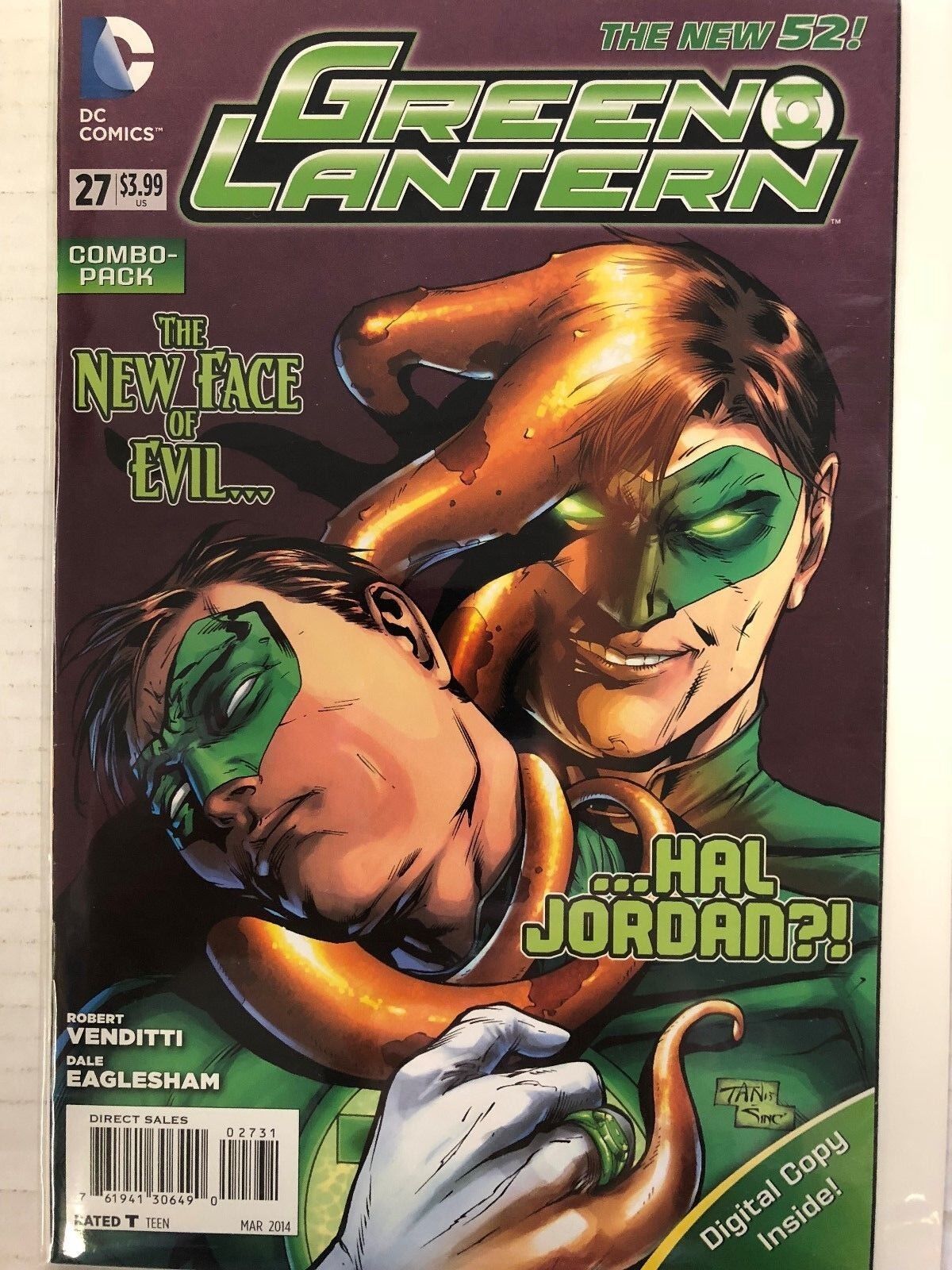 DC Comics Green Lantern The New 52! #27 (Mar 2014) The New Face of Evil ...