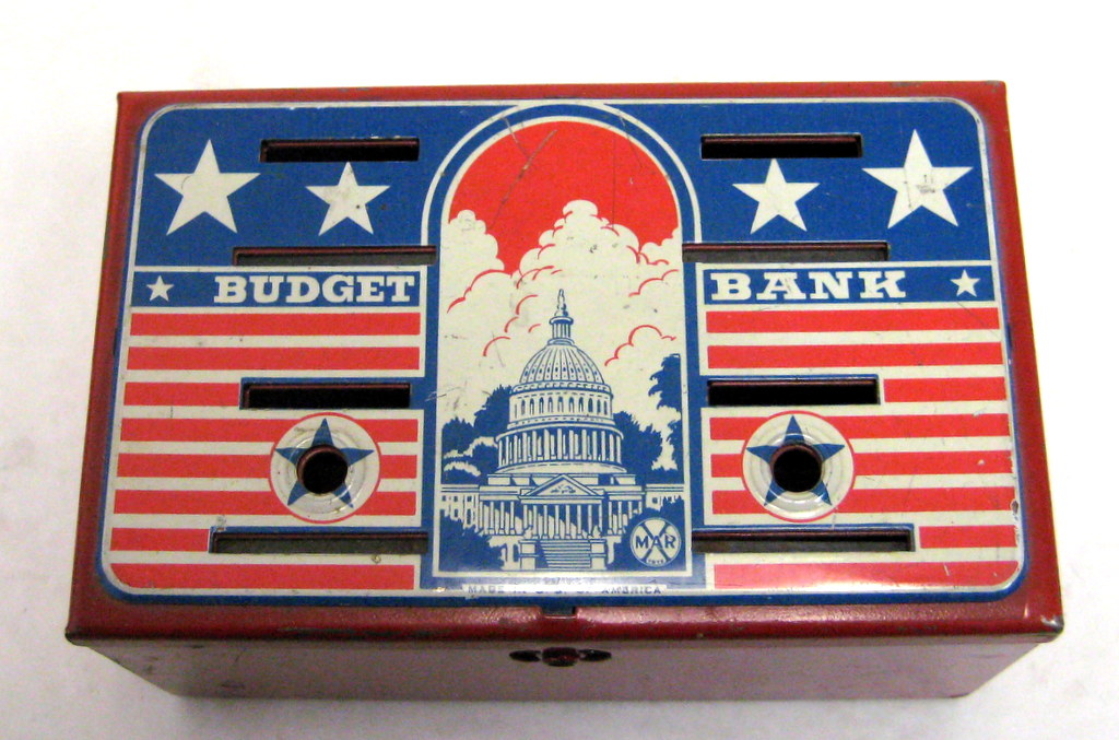 Vintage Budget Bank Coin Bank - Circa 1950's | Property Room