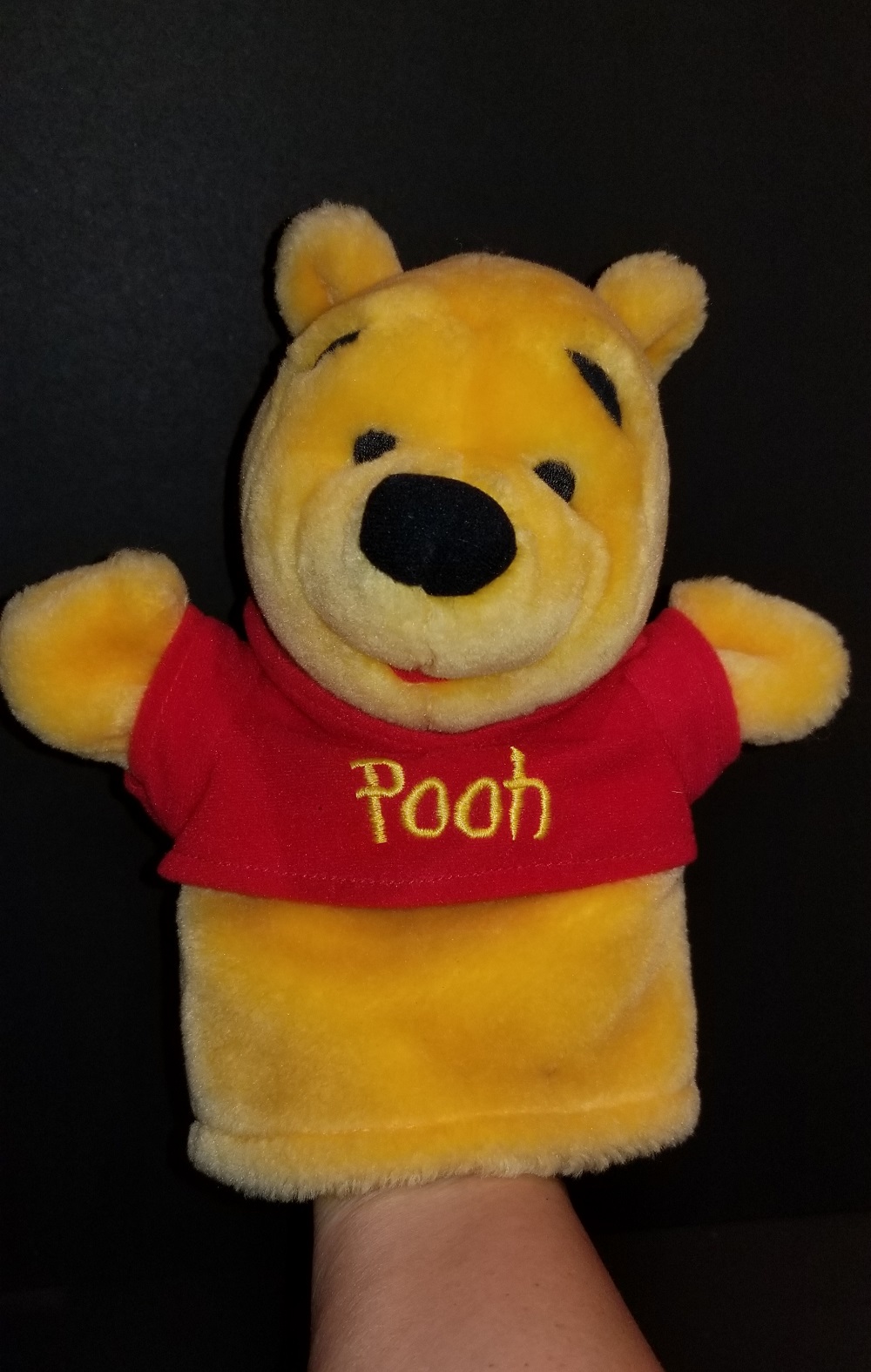 Vintage Disney Mattel Winnie the Pooh Hand Puppet | Property Room