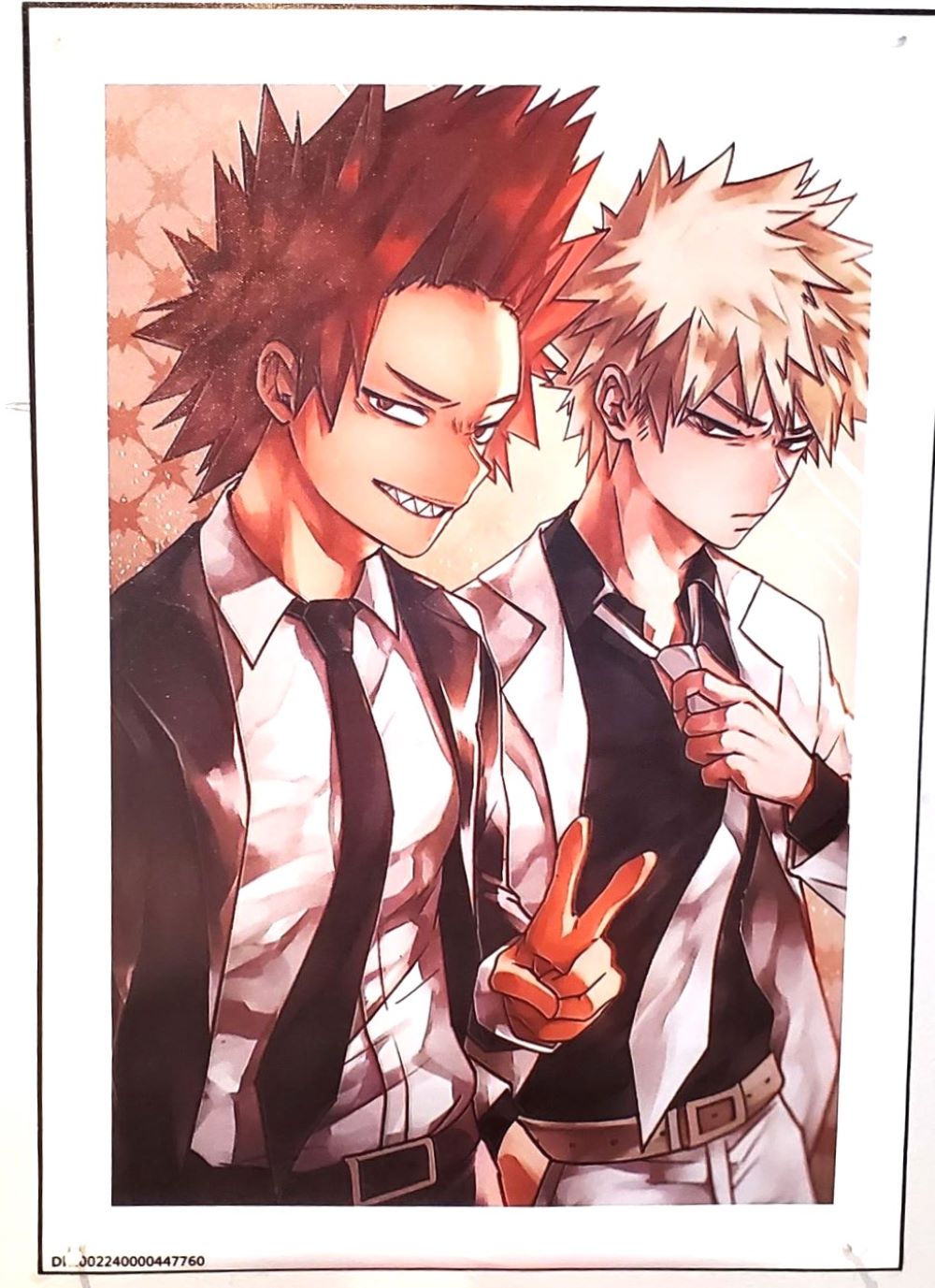 My Hero Academia Bakugo Kirishima Canvas Poster 14" x 20" | Property Room