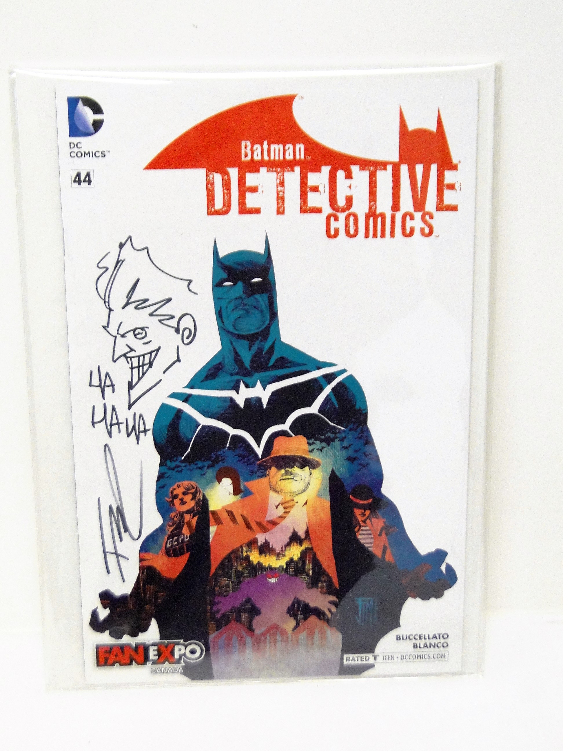 Comic Batman Detective Comics Signed Edition Buccellato Blanco ...