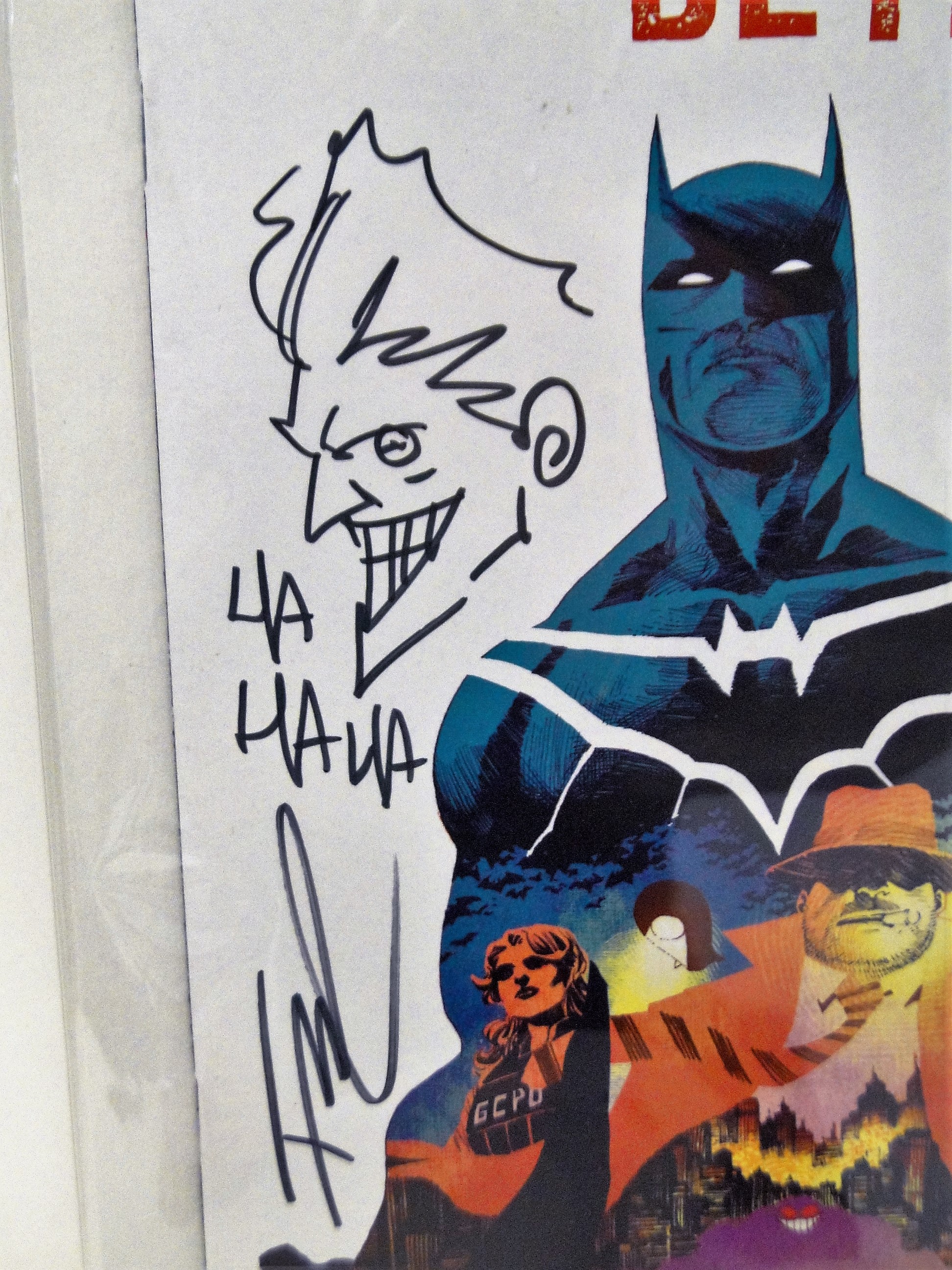 Comic Batman Detective Comics Signed Edition Buccellato Blanco ...