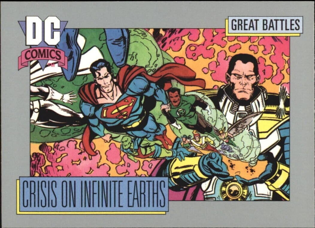 1992 Impel DC Comics Cosmic #145 CRISIS ON INFINITE EARTHS | Property Room