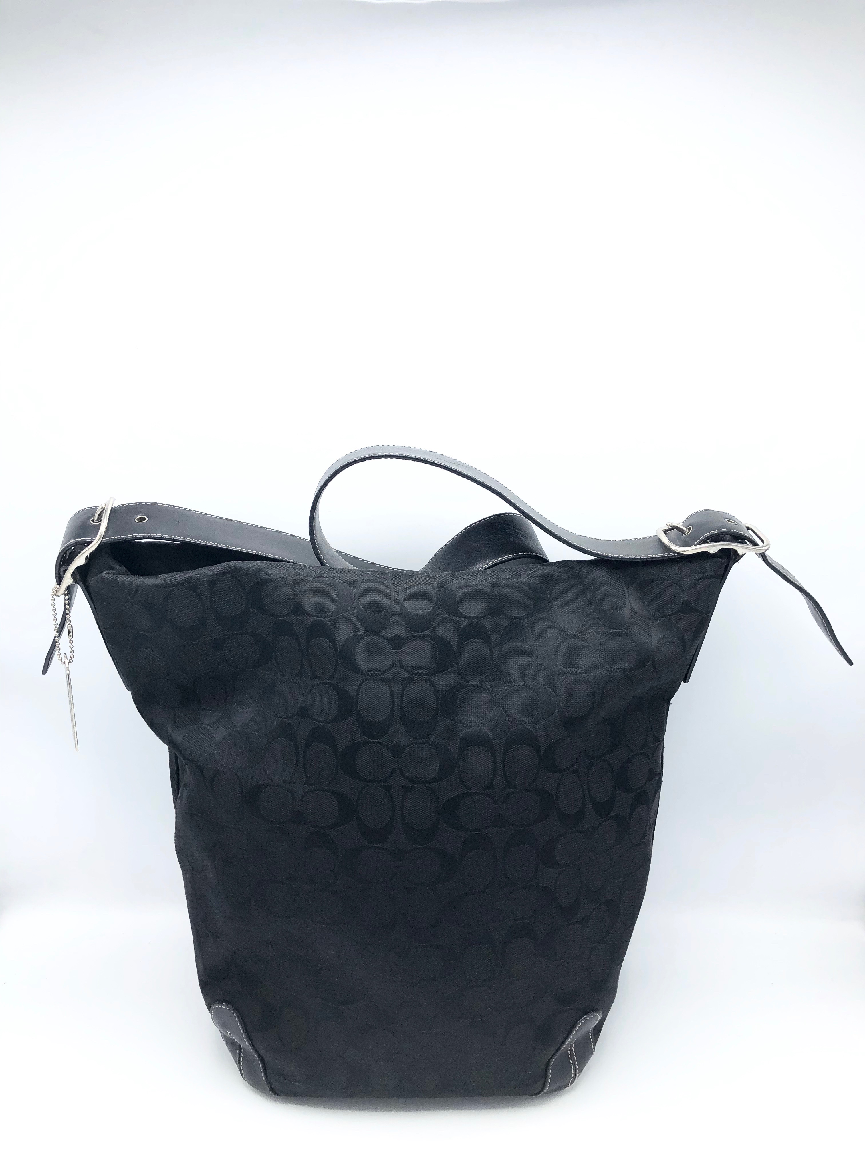 COACH # 6083 Legacy XL Duffle Sac Black Bag Retail $398 | Property Room