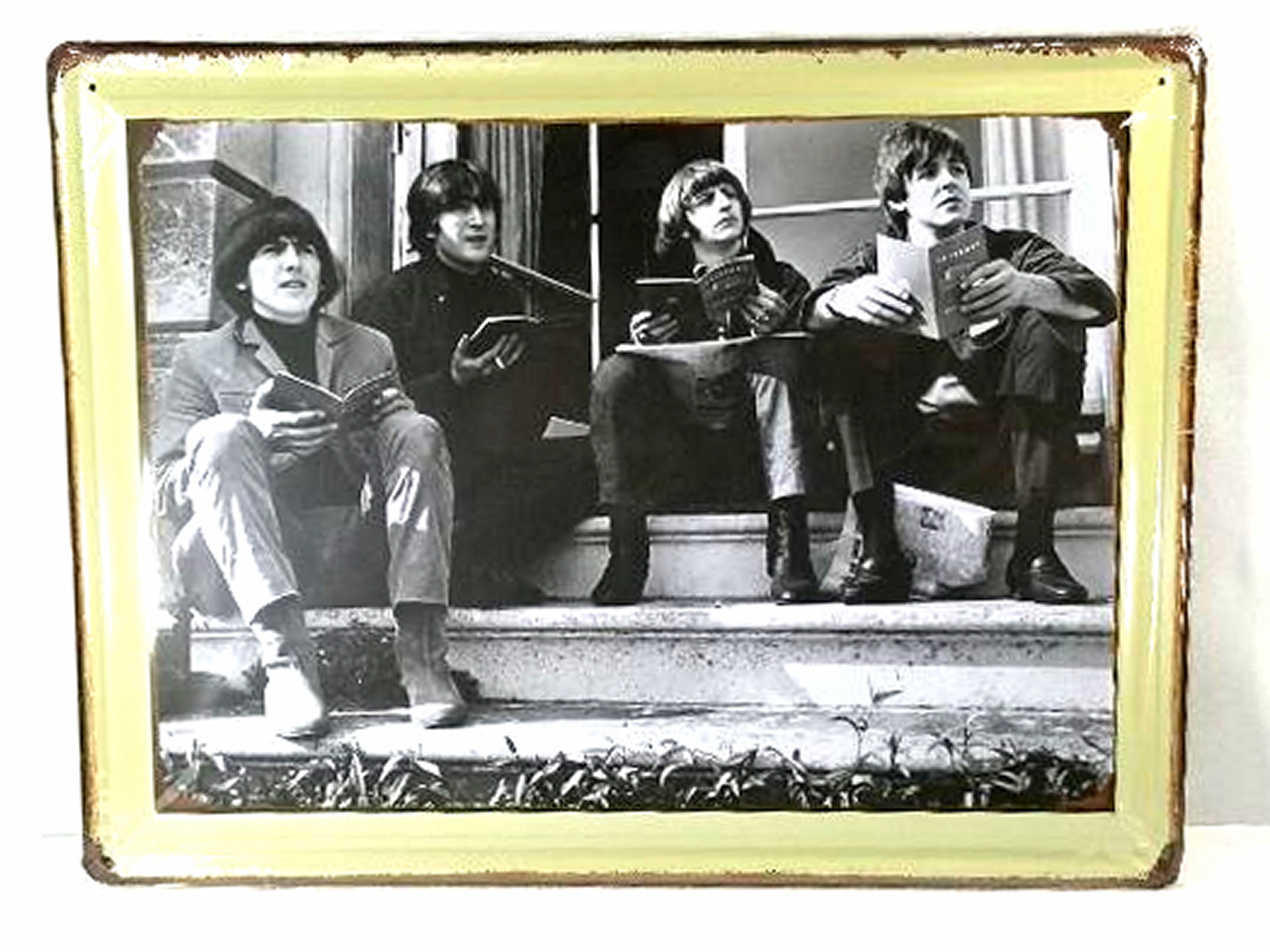 The Beatles Black & White Sign | Property Room