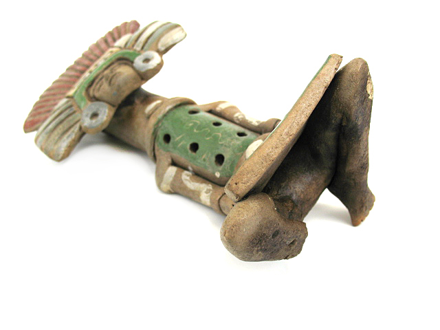 Handmade Aztec Pottery Flute c. 1970s | Property Room