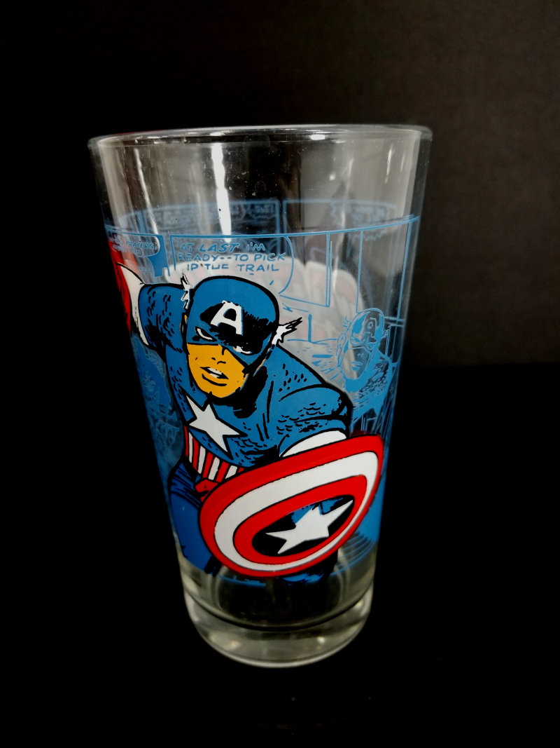Captain America Official Marvel Drinking Glass | Property Room