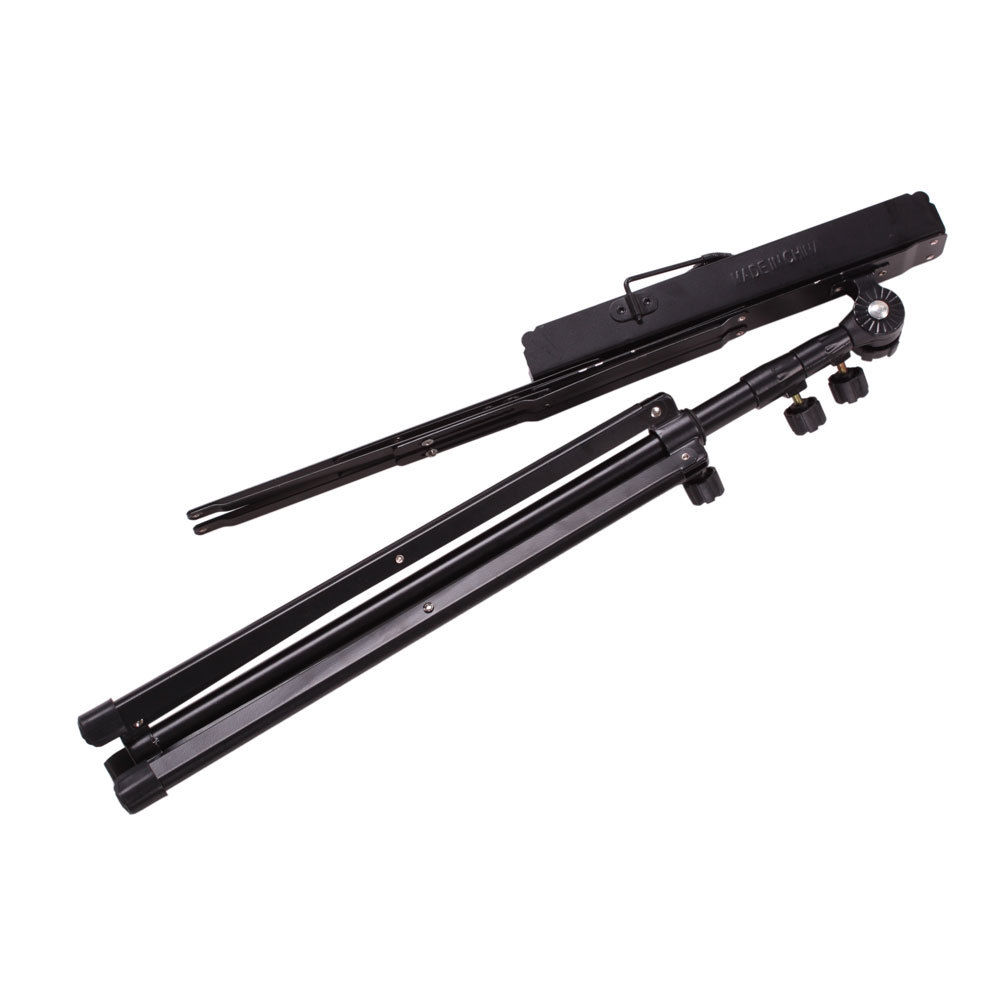 Adjustable Folding Sheet Music Stand Score Holder Mount Tripod Carrying ...
