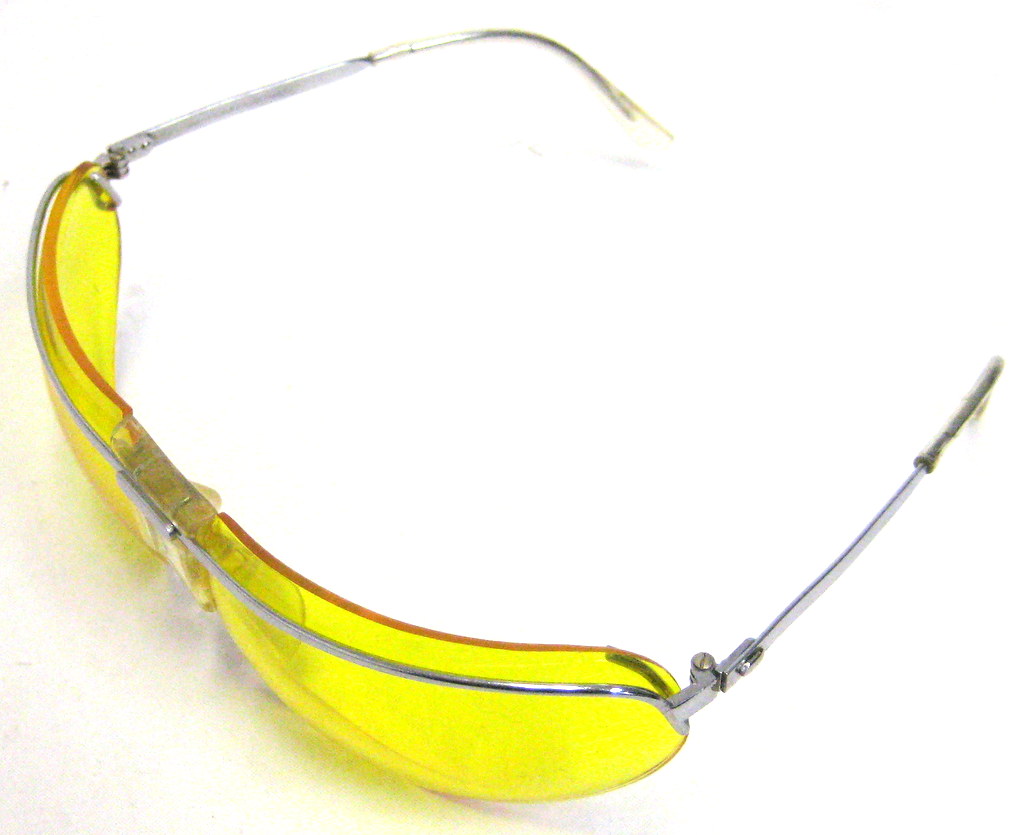 Vintage Baruffaldi Motorcycle Goggles/Sunglasses | Property Room