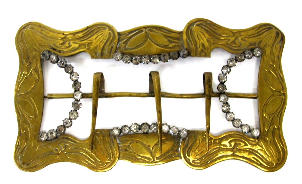 Art Nouveau Women's Belt Buckle | Property Room