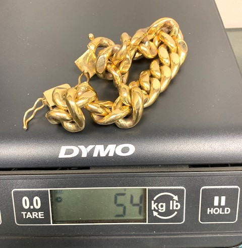 10Kt Gold Bracelet 54 Grams | Property Room