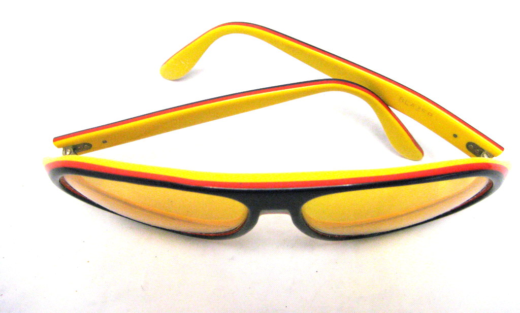 Vintage B & L Ray Ban Blazer Ambermatic Tri Color Sunglasses- Circa ...