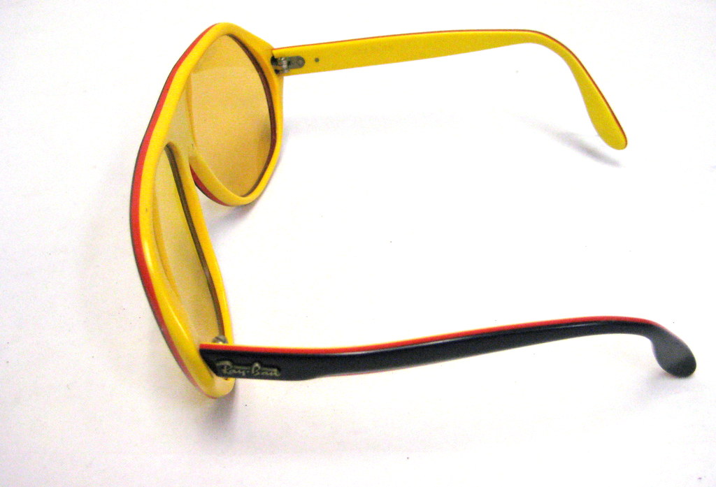 Vintage B & L Ray Ban Blazer Ambermatic Tri Color Sunglasses- Circa ...