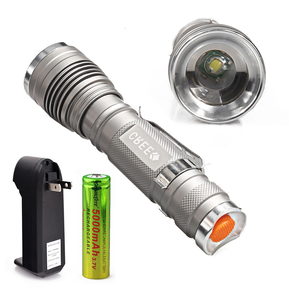 Ultrafire CREE 3 Rechargable LED Zoom Flashlight | Property Room