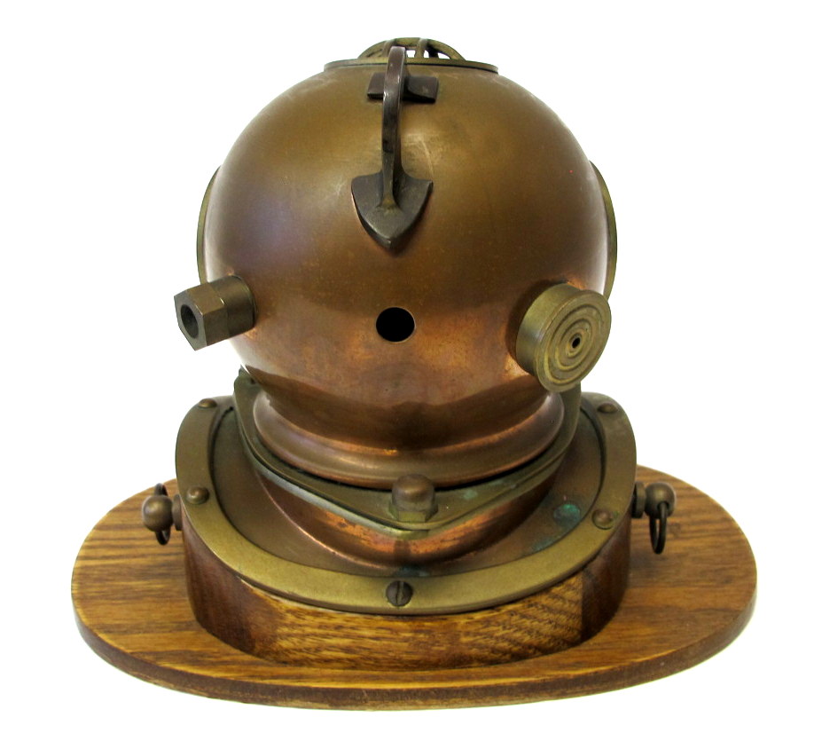 Vintage Deep Sea Diver's Helmet Clock | Property Room