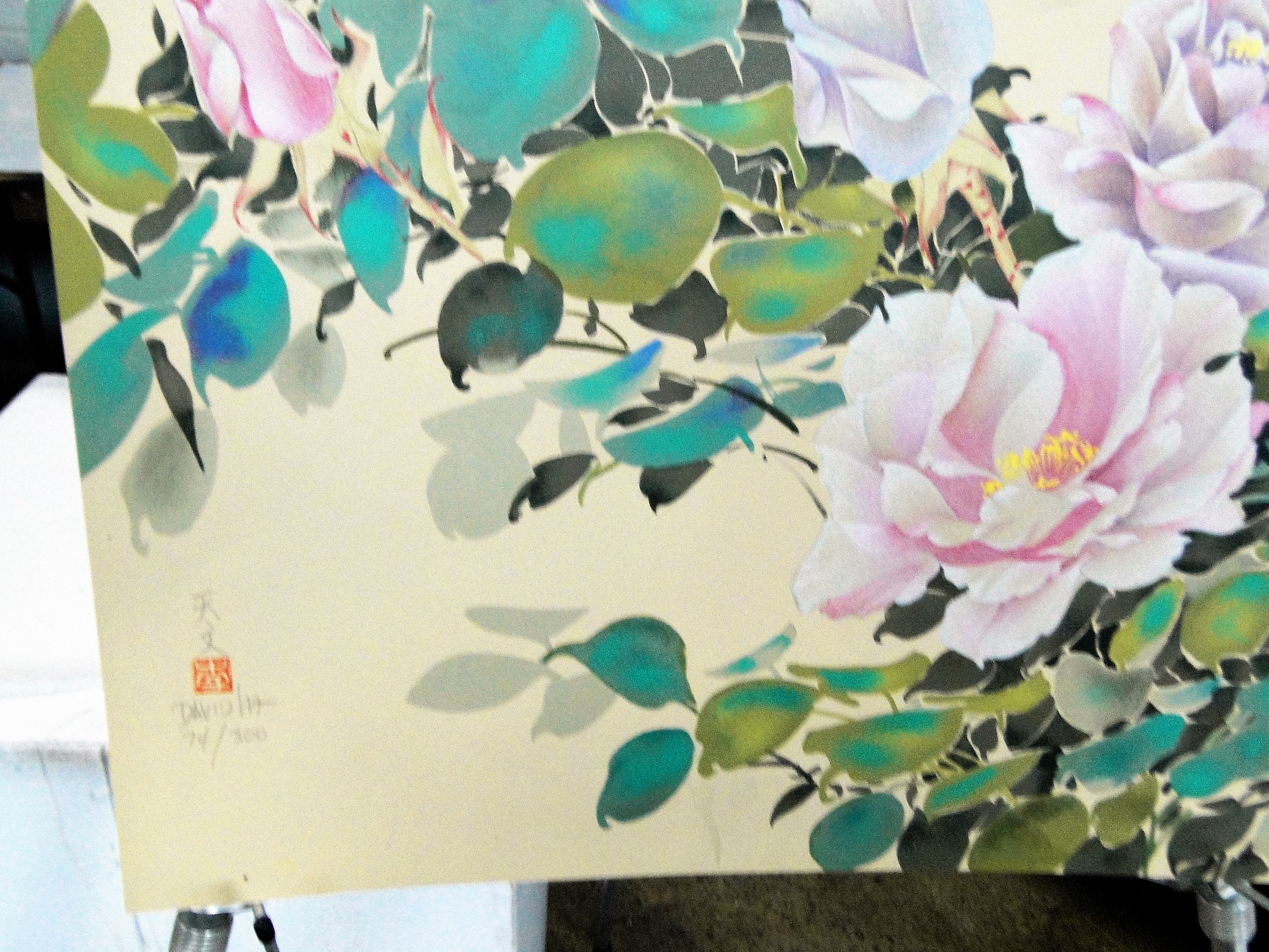 David Lee Signed & Numbered Lithograph Retail $800.00 | Property Room