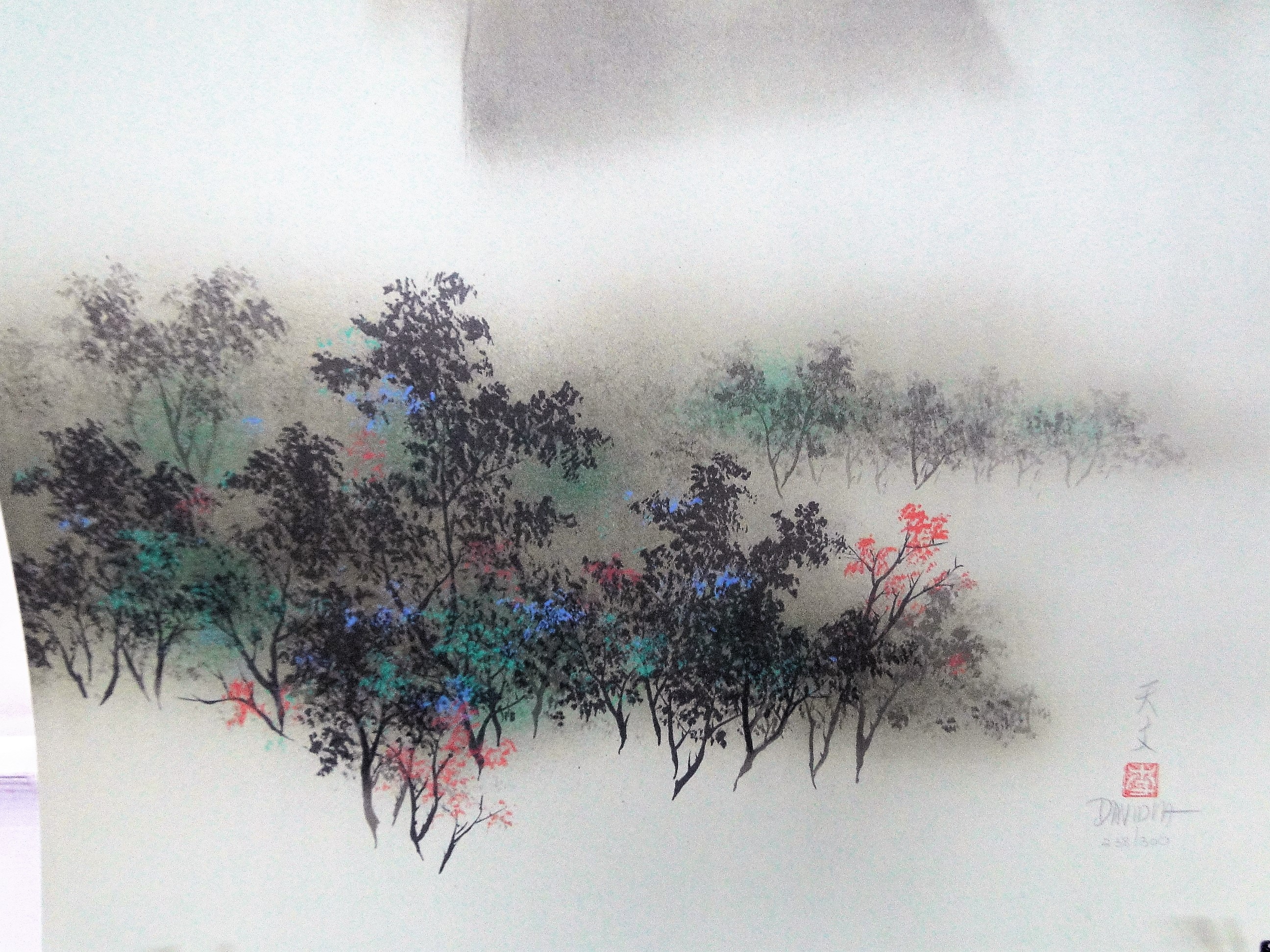 David Lee Signed & Numbered Lithograph Retail $800.00 | Property Room